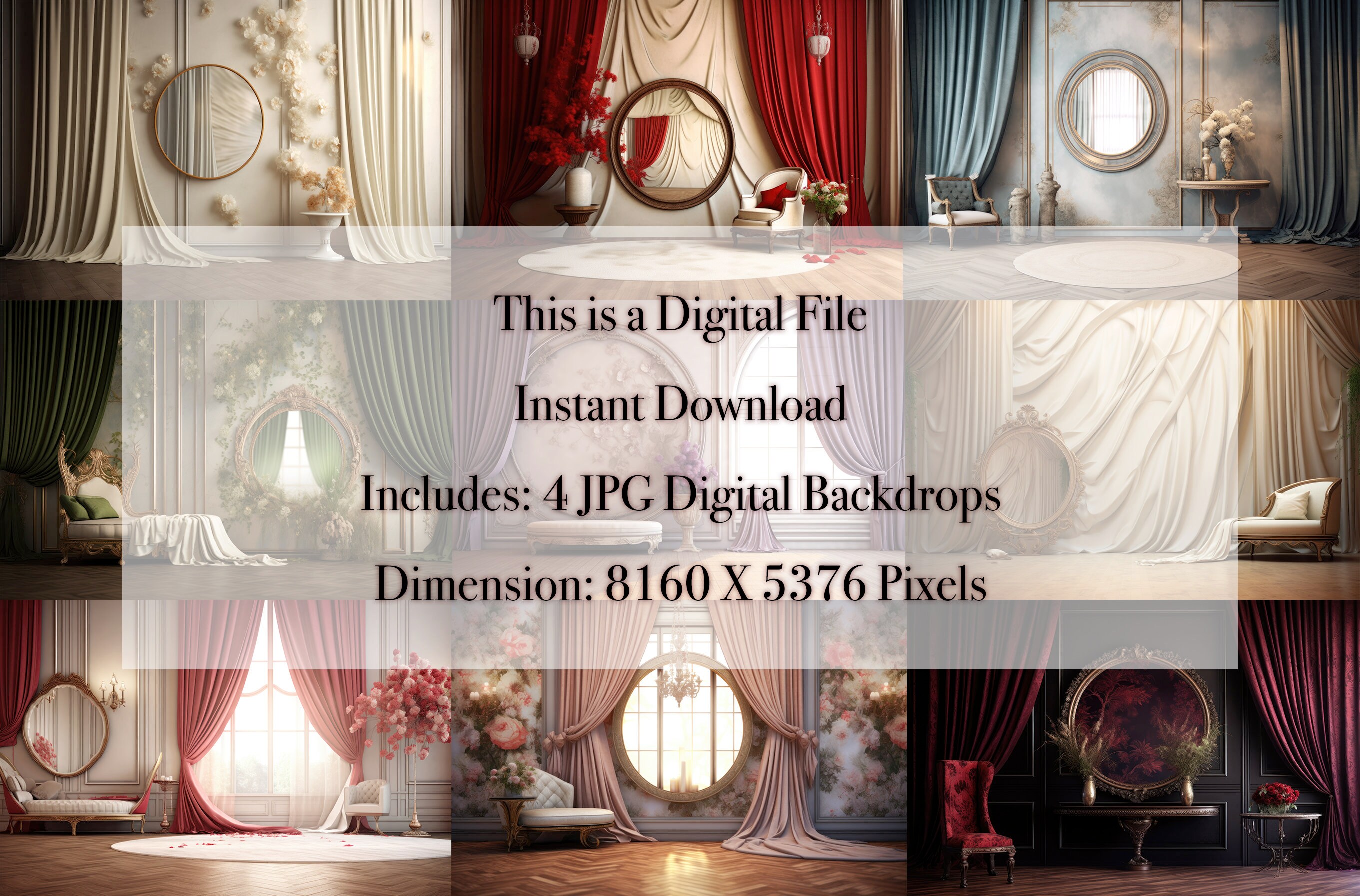 Fondos digitales para fotografía de maternidad Fondos de - Etsy México