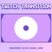 Twitch Transition Pink Circle | Twitch Stinger Transition | Animated ...