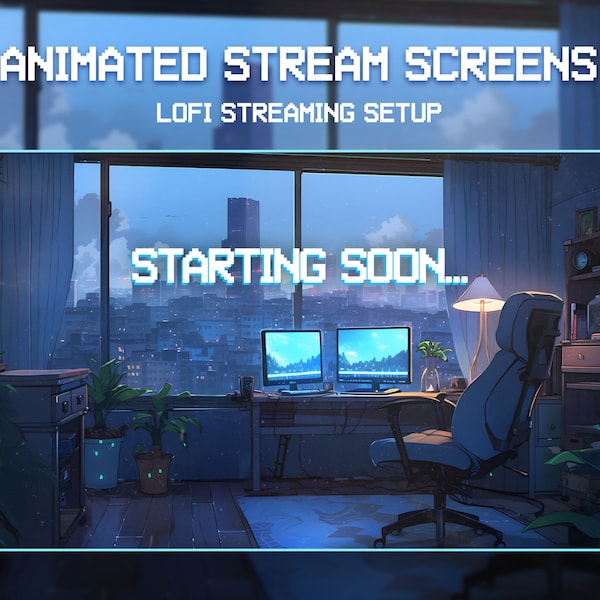 Vtuber Starting Soon Screen - Etsy Australia