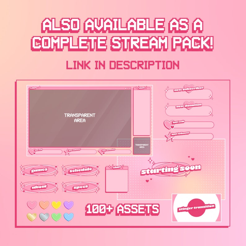 Twitch Transition Pink Circle Twitch Stinger Transition Animated Stream ...