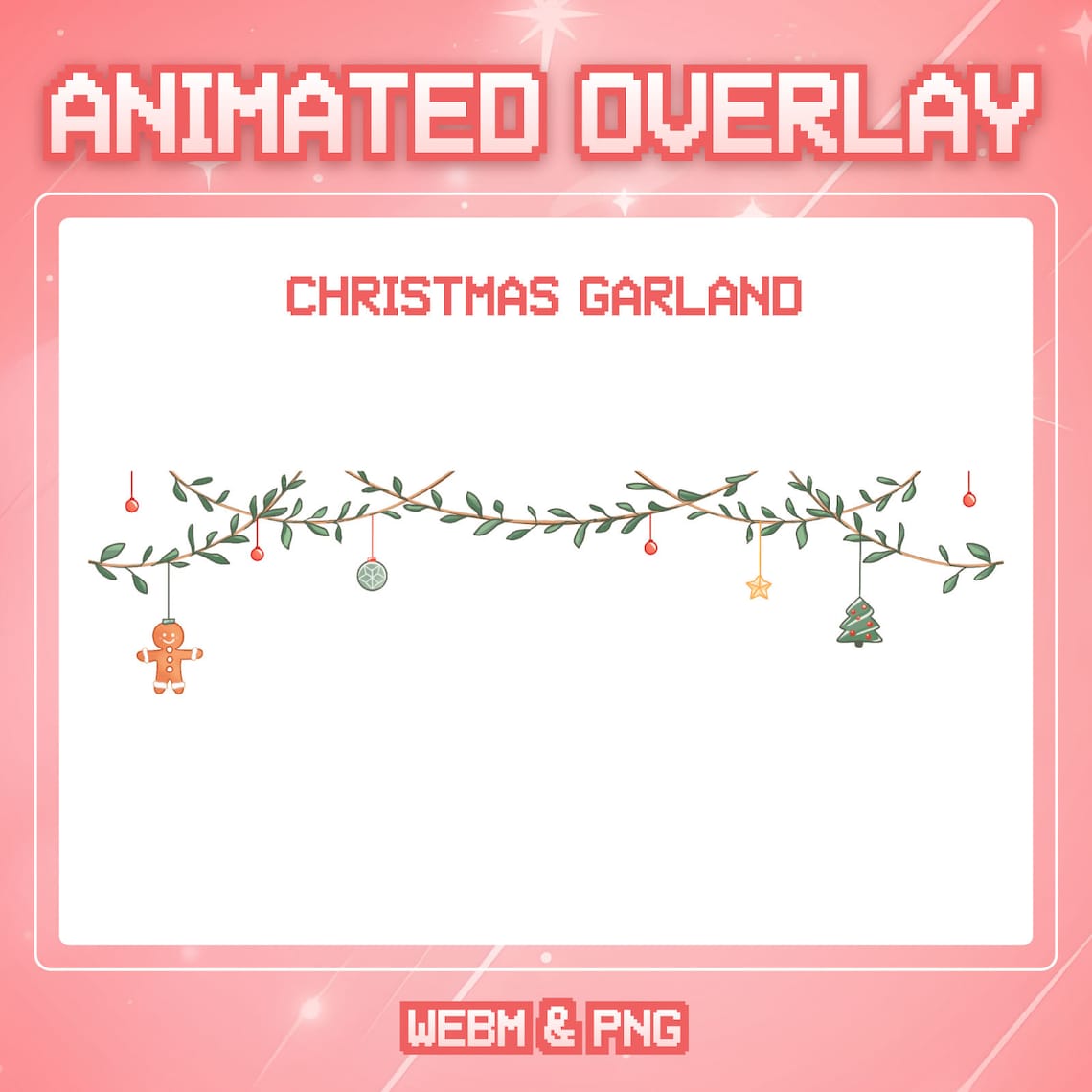 Animated Stream Overlay Twitch Christmas Overlay Animated Overlay ... Animated Stream Overlay Twitch Christmas Overlay Animated Overlay ...
