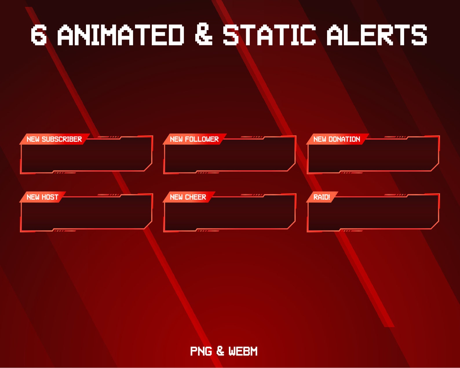 Animated Lofi Twitch Overlay Stream Package Game Room Cool Neon Twitch ...