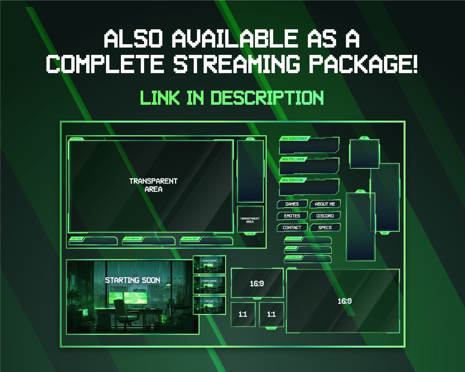 Animated Lofi Twitch Stream Screens | Lofi Streaming Setup | Twitch ...