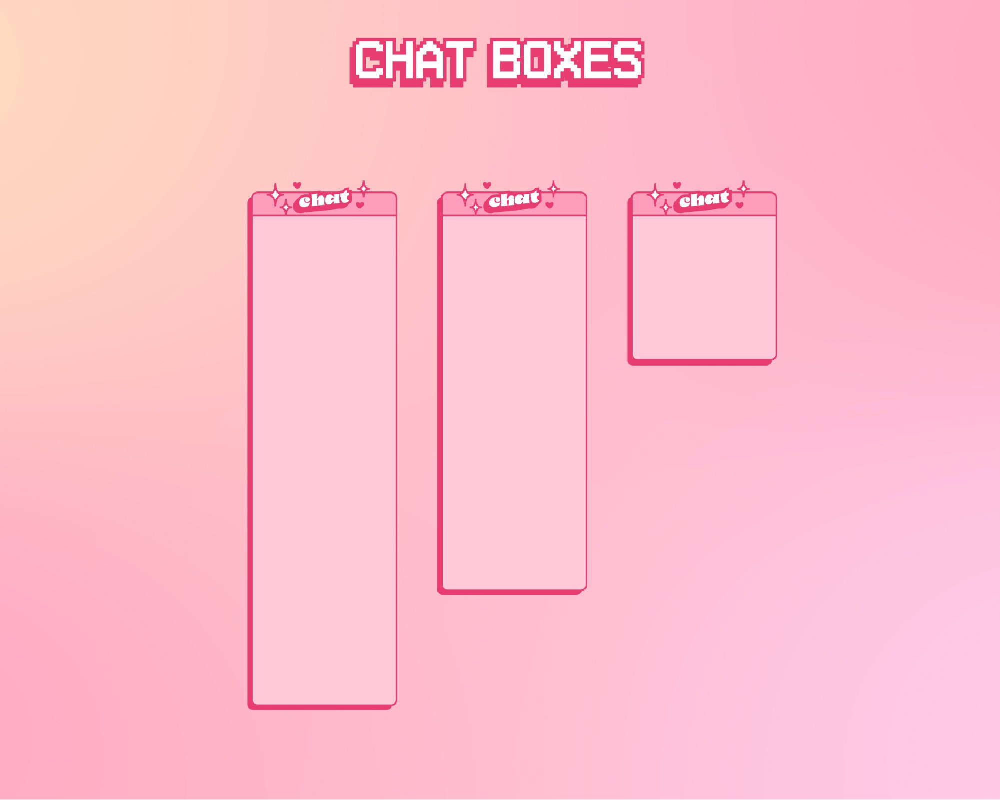 Animated Pink Twitch Overlay Stream Package Y2K Retro Aesthetic Twitch ...
