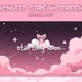 Animated Cozy Twitch Stream Screens | Mystical Cat Pink | Animated ...