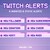 Cozy Animated Twitch Stream Alerts Moon and Clouds Twitch Animated ...