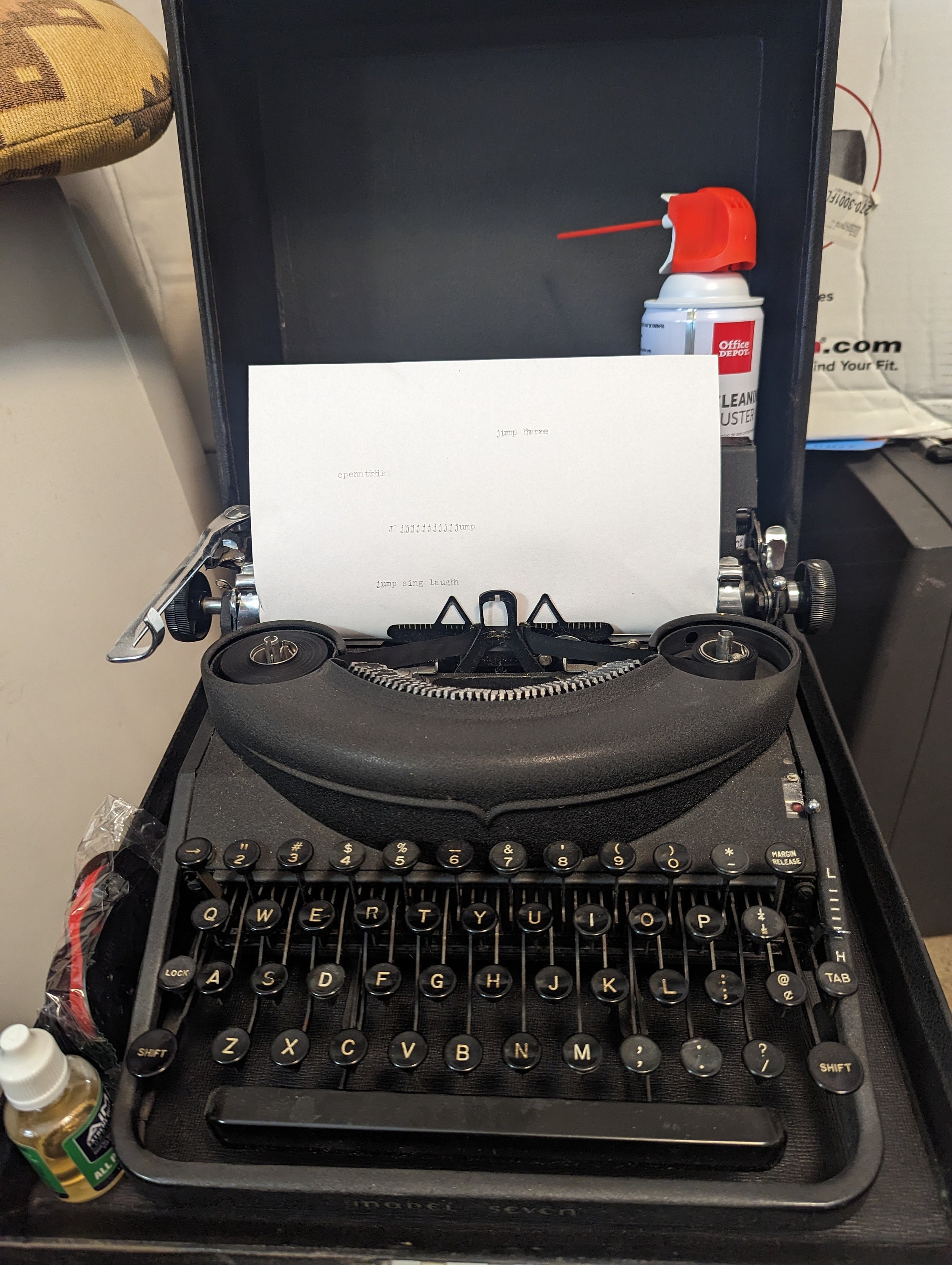 Remington Rand Noise Less Typewriter