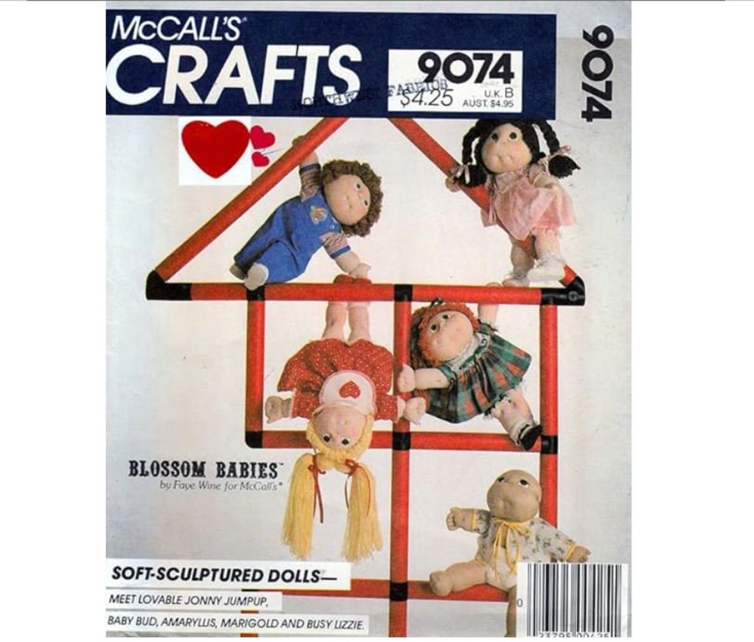 Mccalls 9074 Blossom Babies and Wardrobe - Etsy