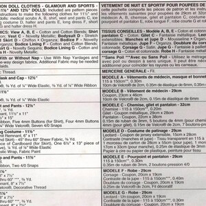 Mccalls 9663 - 11.5′′ Doll Pattern - PDF - Etsy