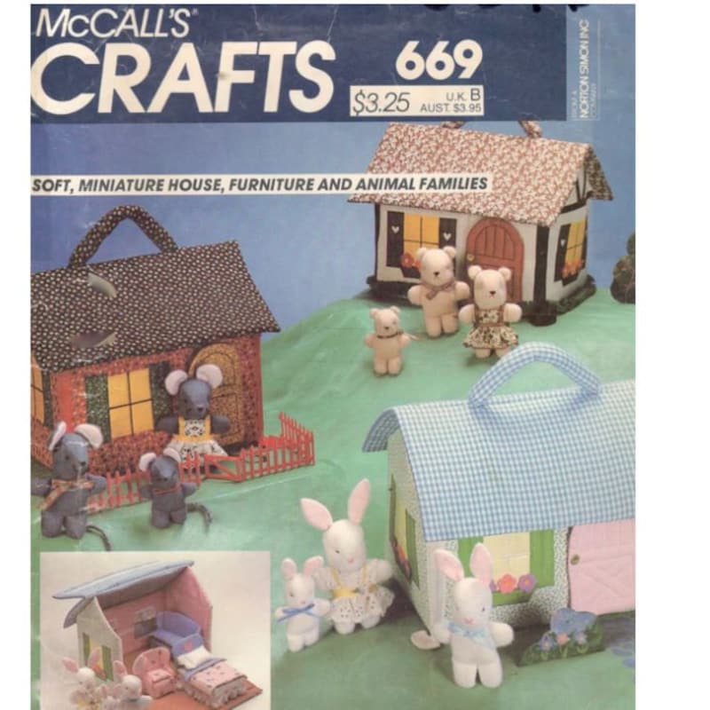 Mini Doll House Mice - Etsy