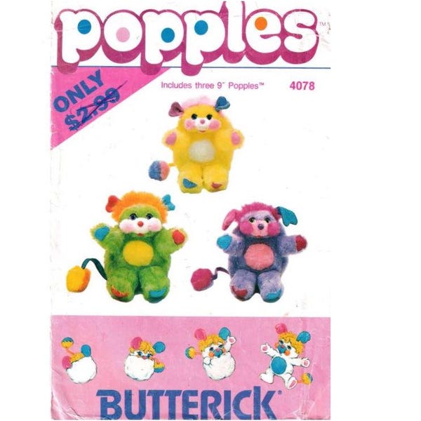 Popples - Etsy