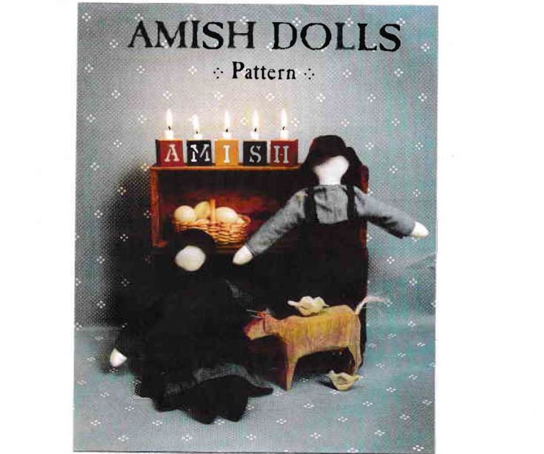 Amish Dolls Pattern - Etsy