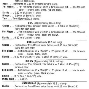 Simplicity Craft Toy 8225 - PDF Sewing Pattern - Etsy