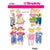 Simplicity 5615 small 1314 Dolls Sewing Pattern for Baby Dolls Full ...