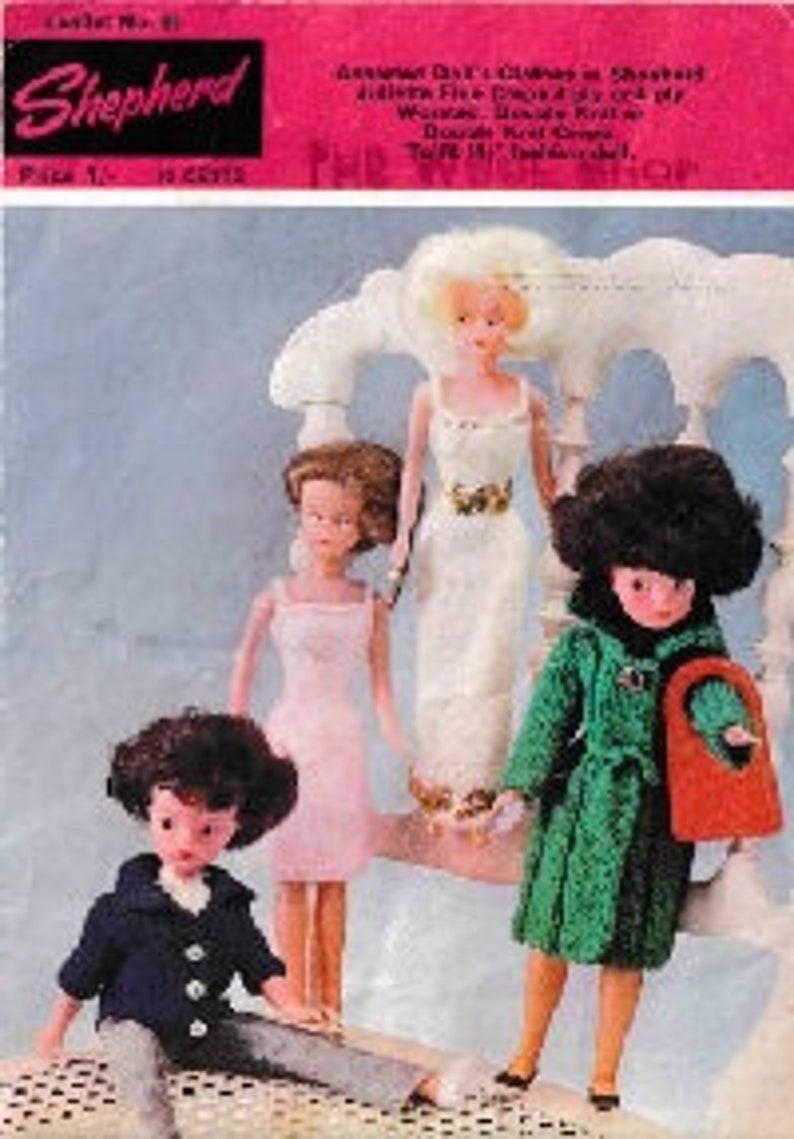 Collection of Dolls Knitting Patterns - Etsy