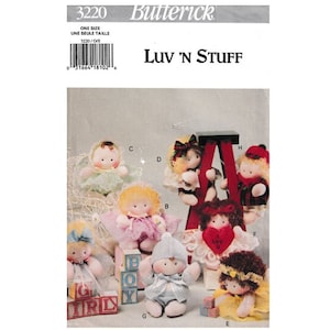 Butterick 3220 - Luv 'n Stuff Sewing Pattern - Angel Babies - Etsy