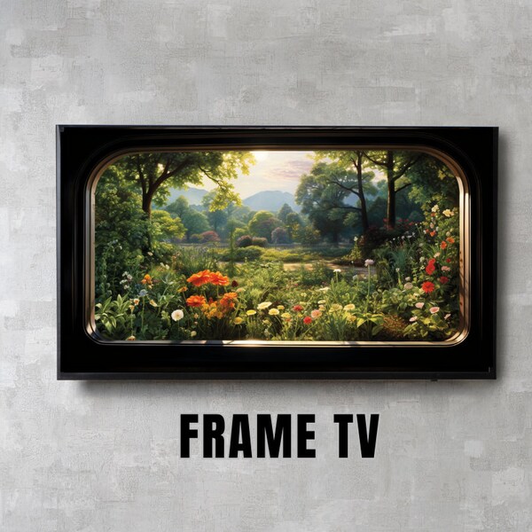 Garden Lg Tv Wallpaper - Etsy