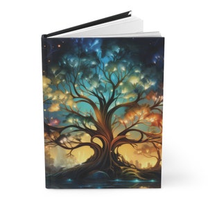 Popular Hardcover Journal, Tree Design Notebook - Etsy