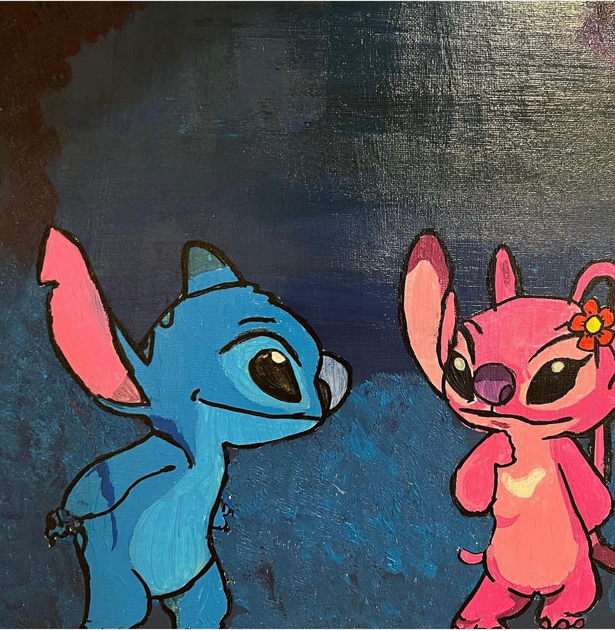 Stitch and Angel - Etsy