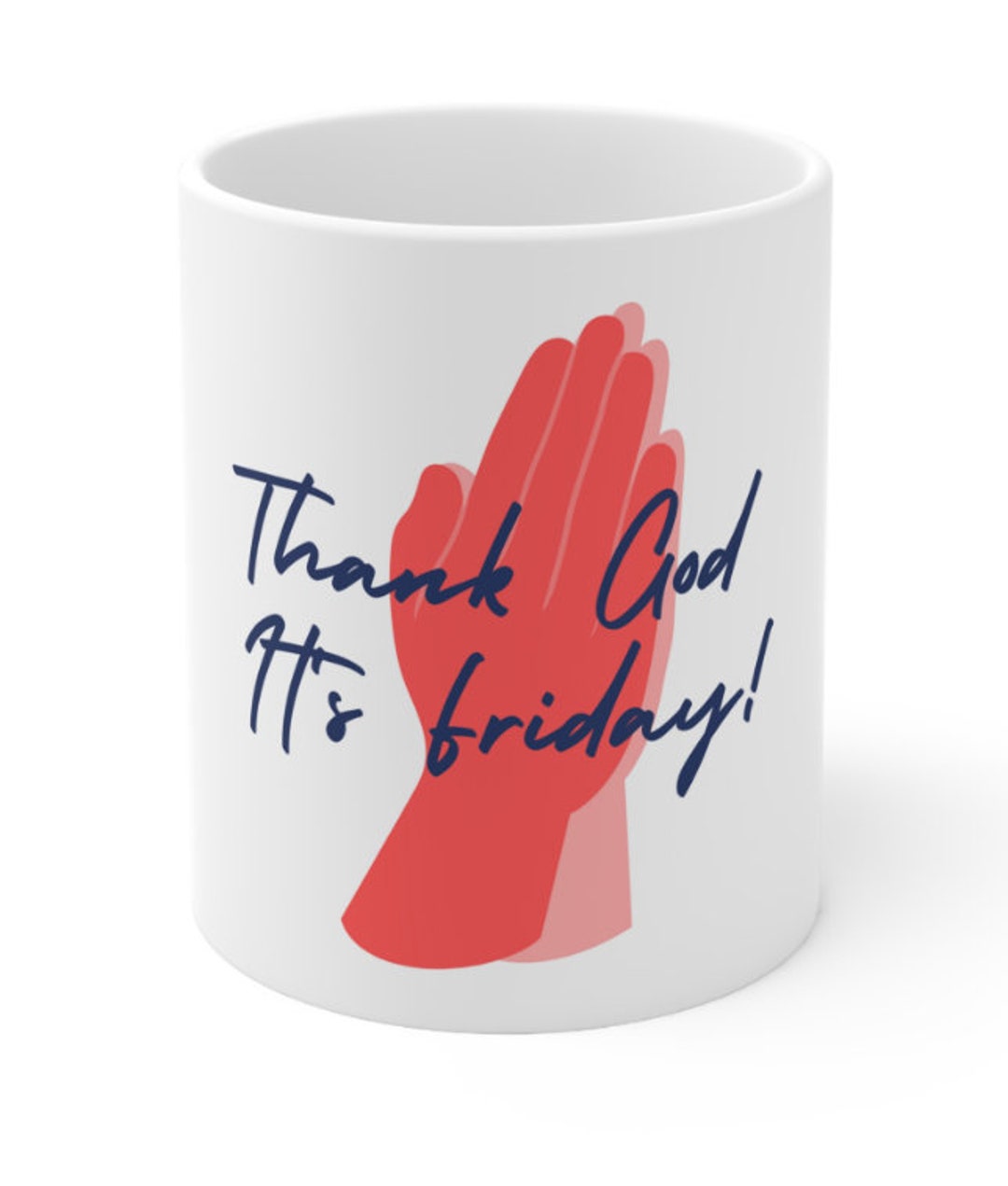 Thank God Its Friday Mug - Etsy