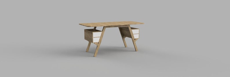 Cnc Wood Desk Cut Files - Etsy