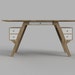 Cnc Wood Desk Cut Files - Etsy