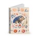 Hedgie Print Spiral Journal Hedgehog Notebook - Etsy