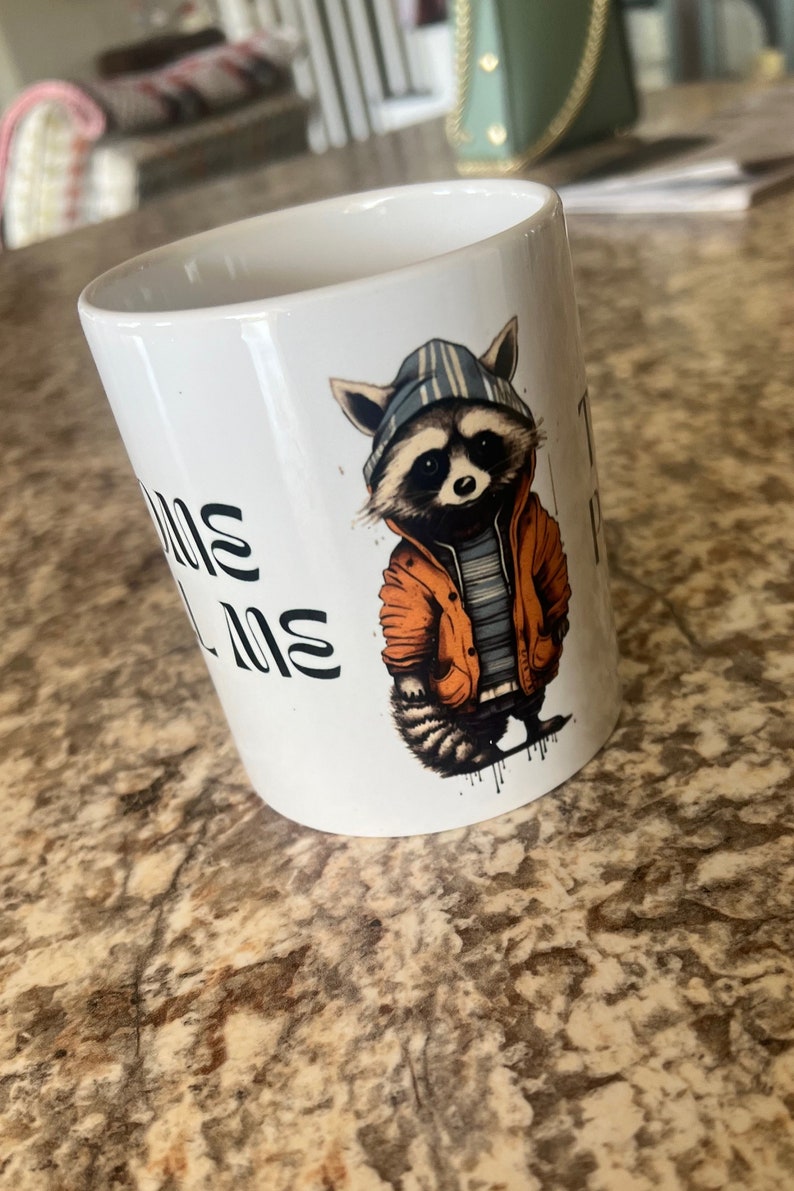 Coffee Tea Mug Raccoon Art Funny Gift Ideas Ceramic Mug Raccoons Art ...