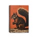 Spiral Notebook Squirrel Gift Ideas for Friend Squirrels Modern Art ...