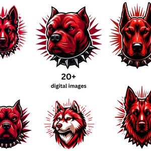 20+ Dog Head Bundle, Dog Faces, Dog PNG, Dog Clipart, Dog Breeds Png ...