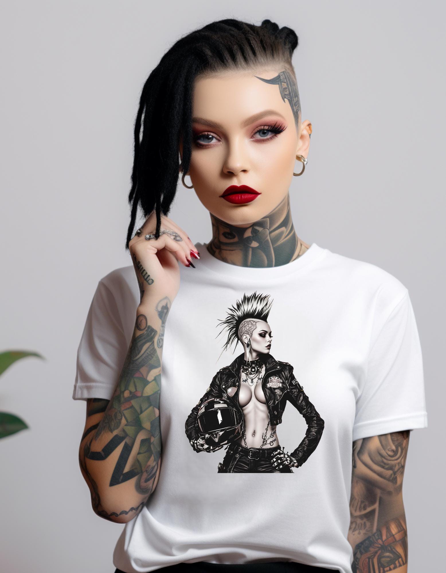 Men Biker Clip Art, Punk Biker Men Png, Male Motorcyclist Clipart, 50 ...