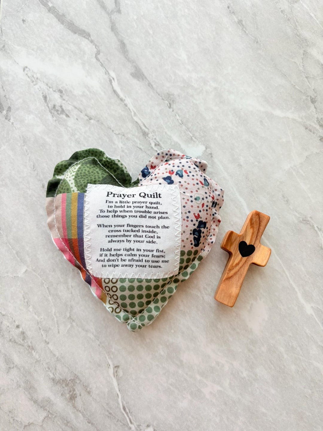 Mini Prayer Quilt, Prayer Cards, Pocket Prayer Quilt, Pocket Crosses ...
