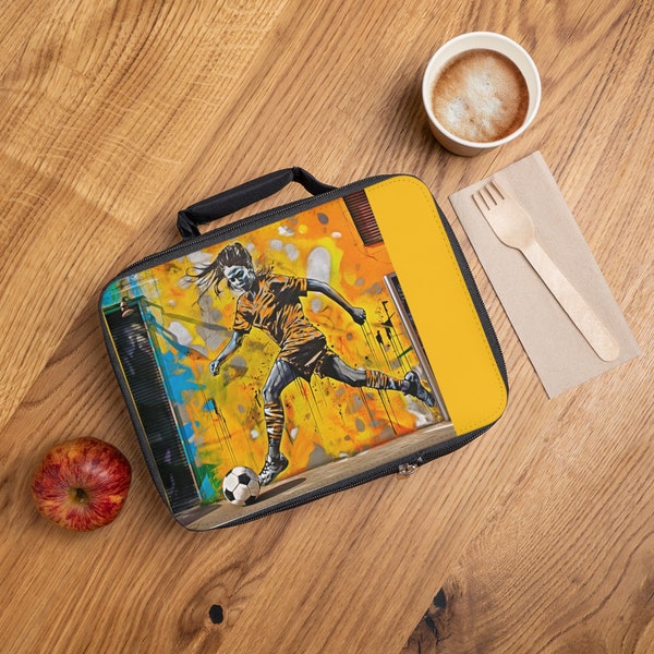 Soccer Lunch Box - Etsy