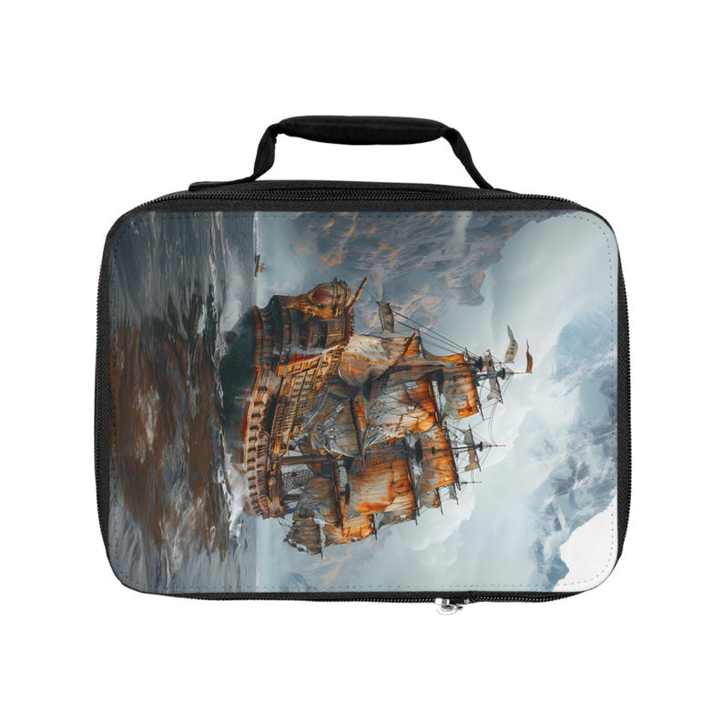 Davy Jones Pirate Ship Insulated School Lunch Bag, Gifted-boy Idea ...