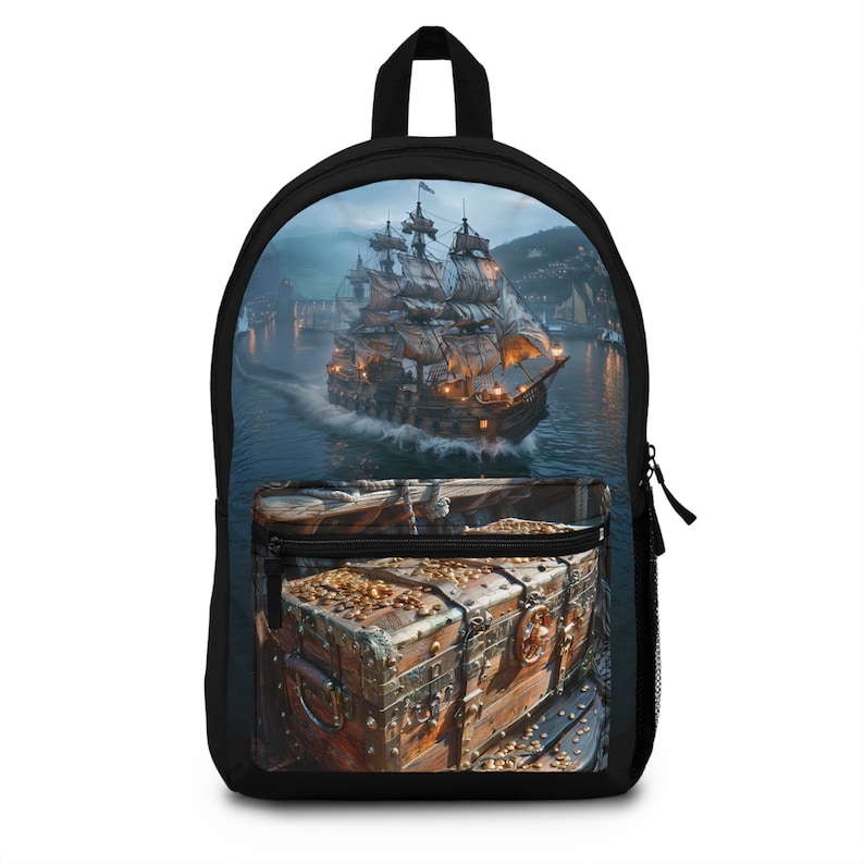 Pirate Ship Treasure Backpack, Schools Gifted Idea on Backpacks for ...