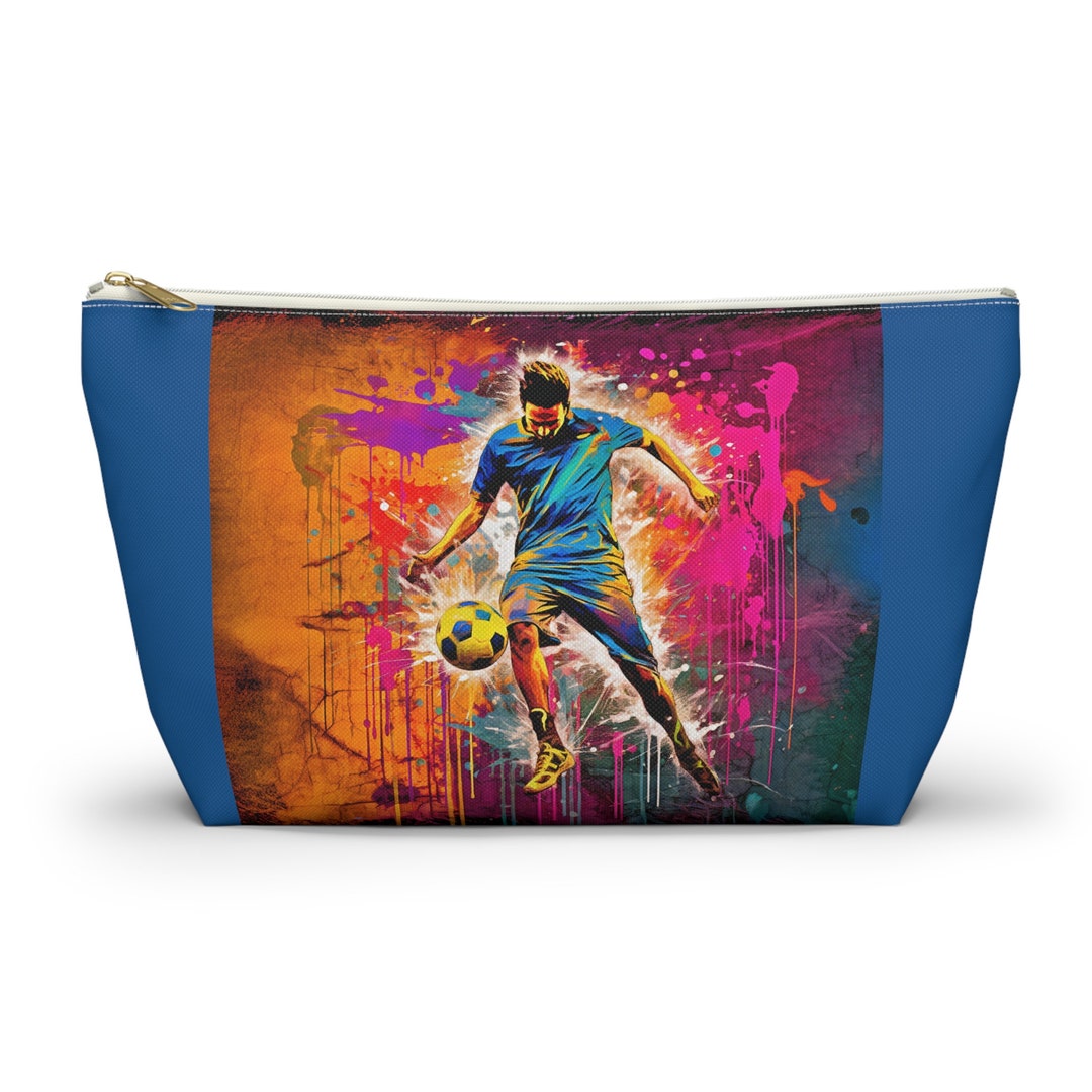 Boys Soccer-themed Graffiti Pencil Case Artistic Urban Soccer - Etsy