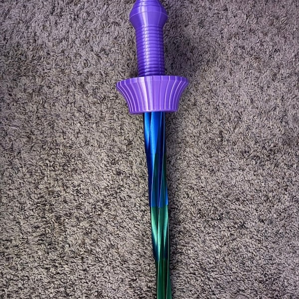 Retractable Sword 3d Printed - Etsy