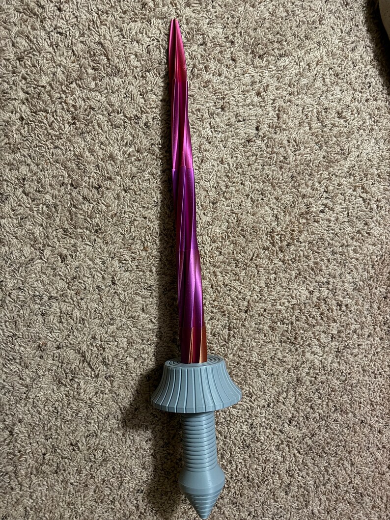 Collapsible Drill Sword 3D Printed - Etsy