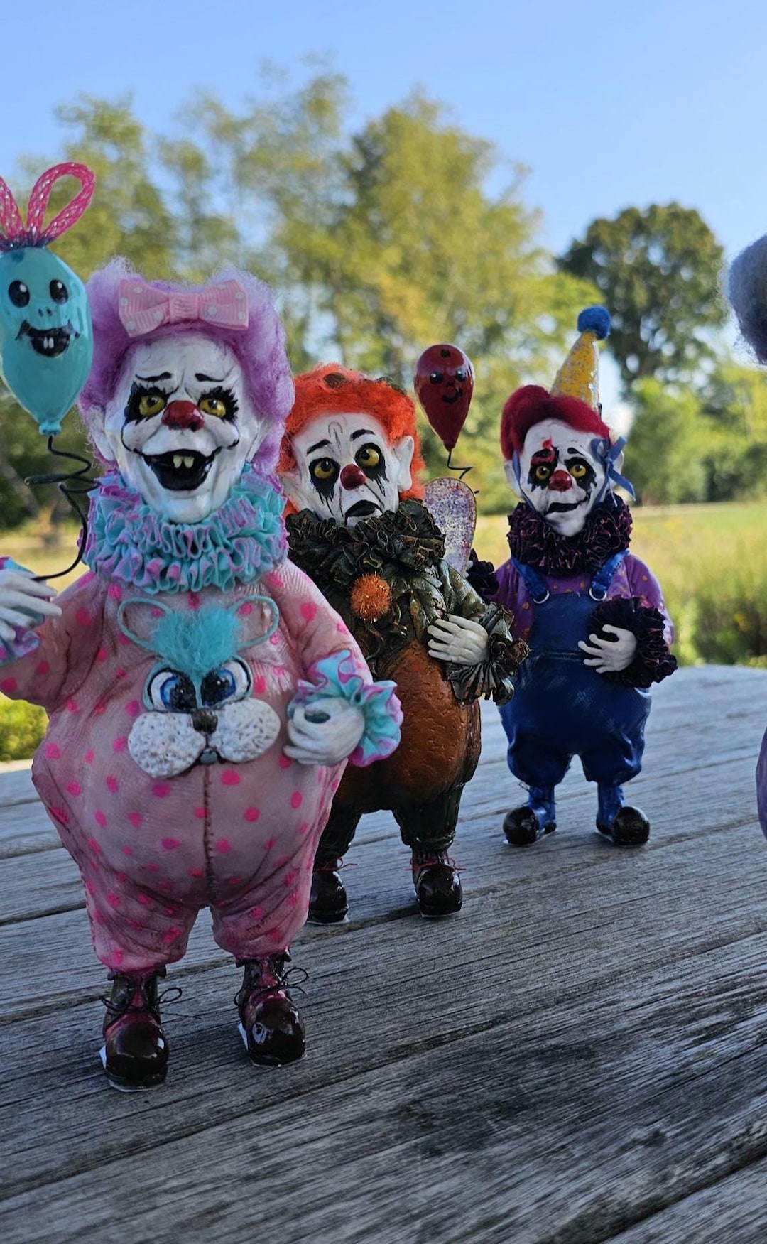 Clown, Interior Doll, Art Doll - Etsy