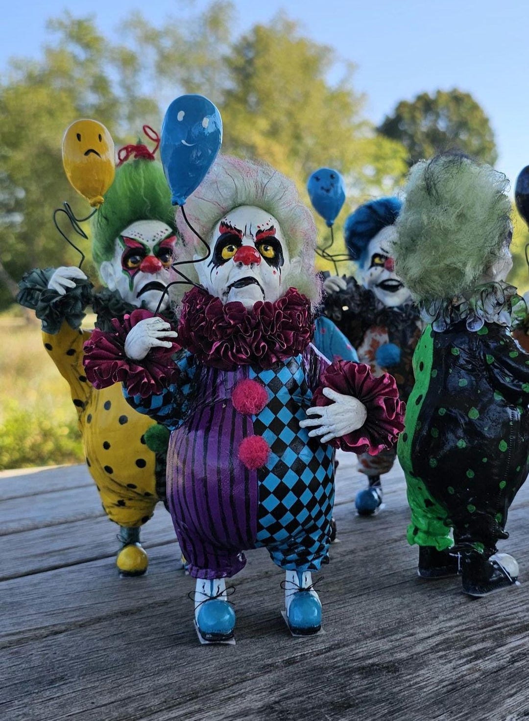 Clown, Interior Doll, Art Doll - Etsy