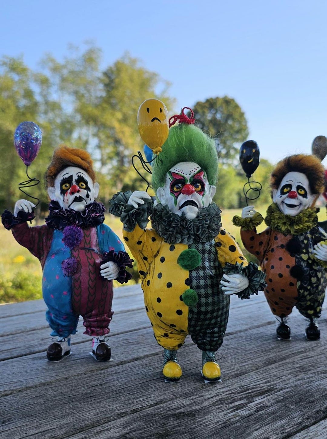 Clown, Interior Doll, Art Doll - Etsy