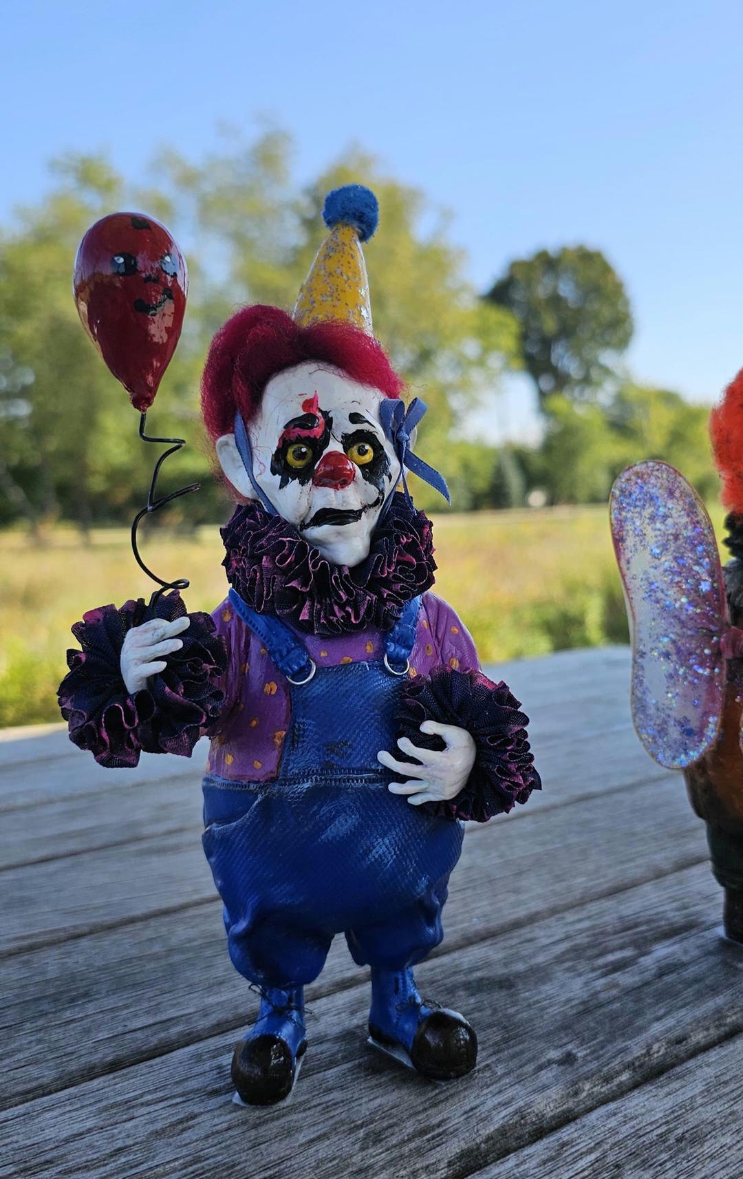 Clown, Interior Doll, Art Doll - Etsy