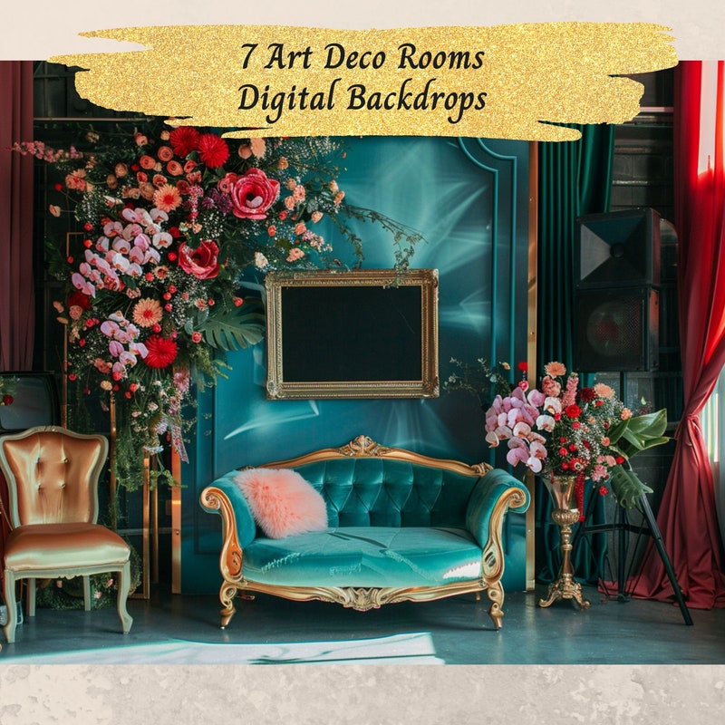 Great Gatsby Backdrop - Etsy