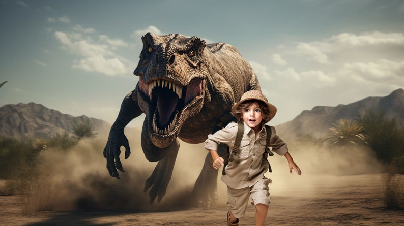 6 High-resolution T-rex Digital Backdrops Dynamic, Action-packed ...