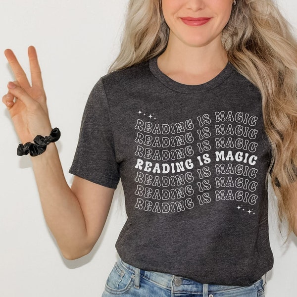 Reading Shirt - Etsy