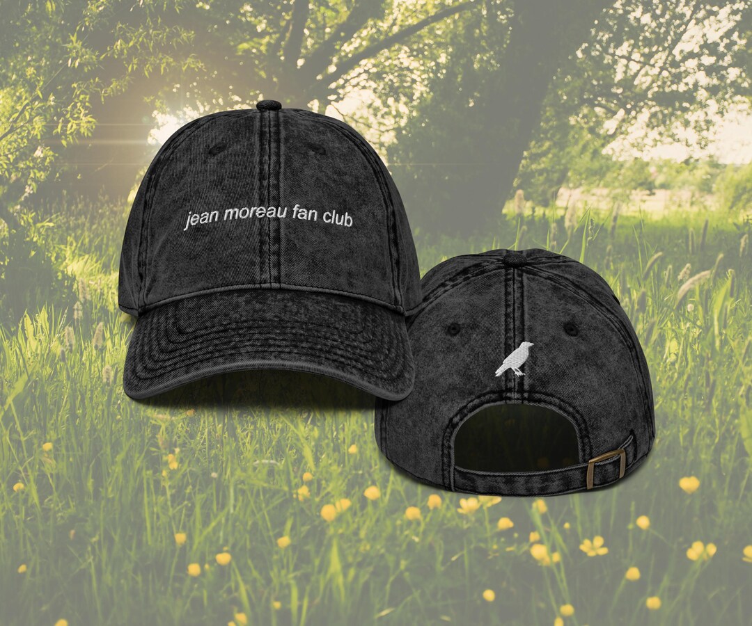 Embroidered Jean Moreau Fan Club Vintage Hat, AFTG Exy Merch, Edgar ...