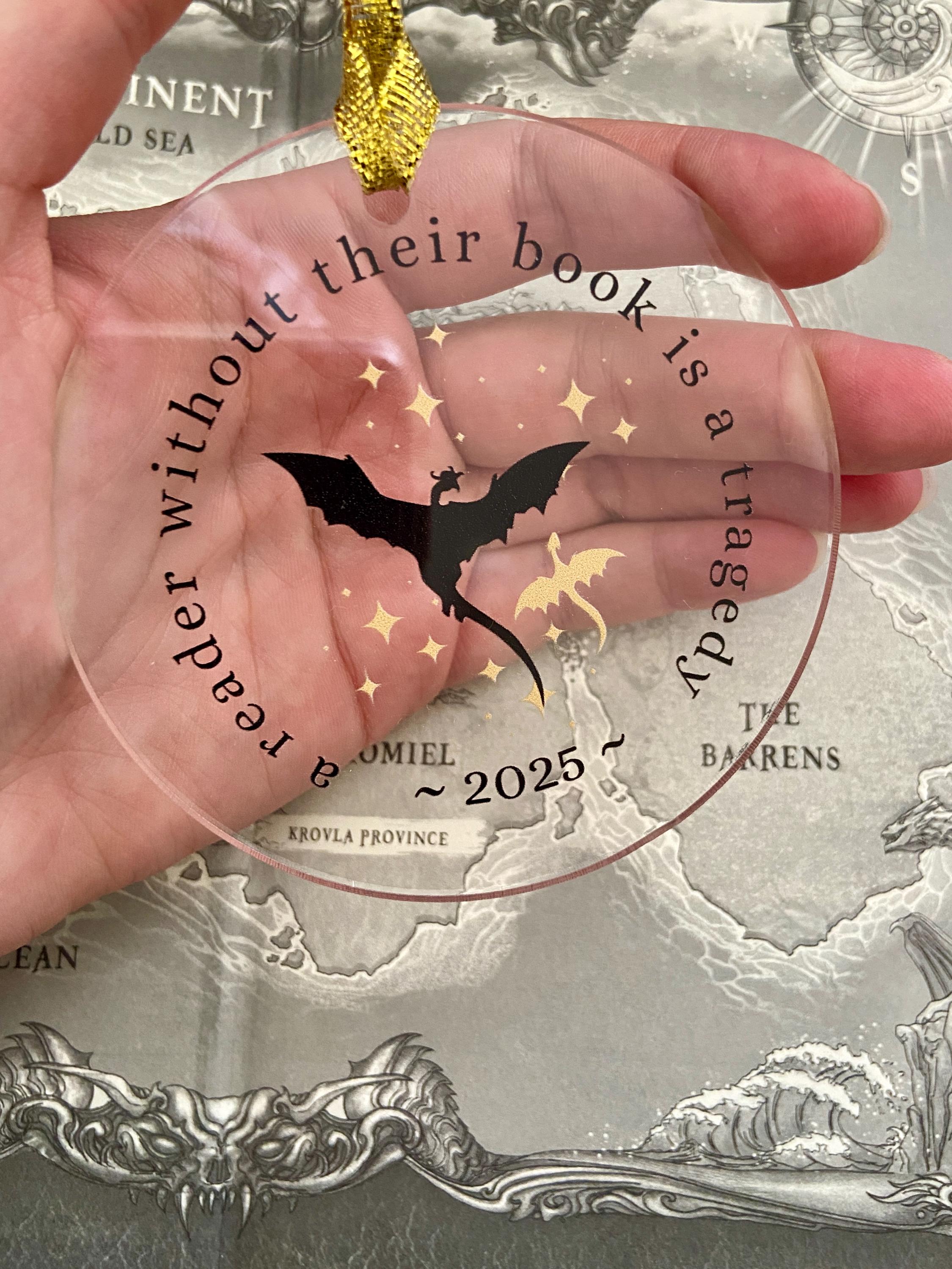 Riders Quadrant 2025 Ornament – Acrylic Dragon Rider Bookish Christmas ...