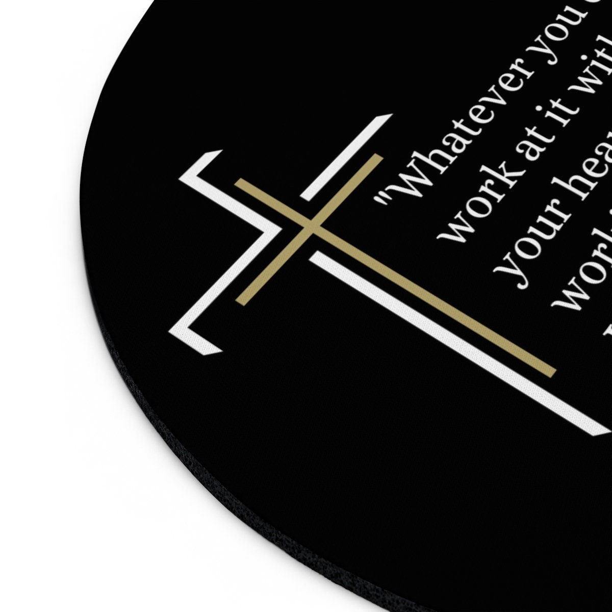 Christian Mouse Pad for Desk Bible Verse Mousepad Desk Mat for Work ...