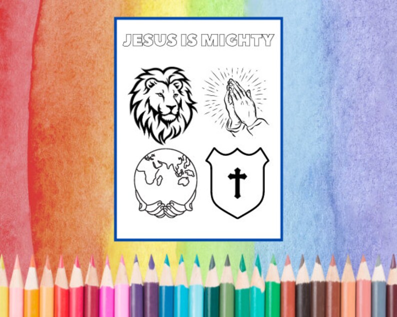 Christian Coloring Sheets for Kids Printable Bible Coloring Pages for ...