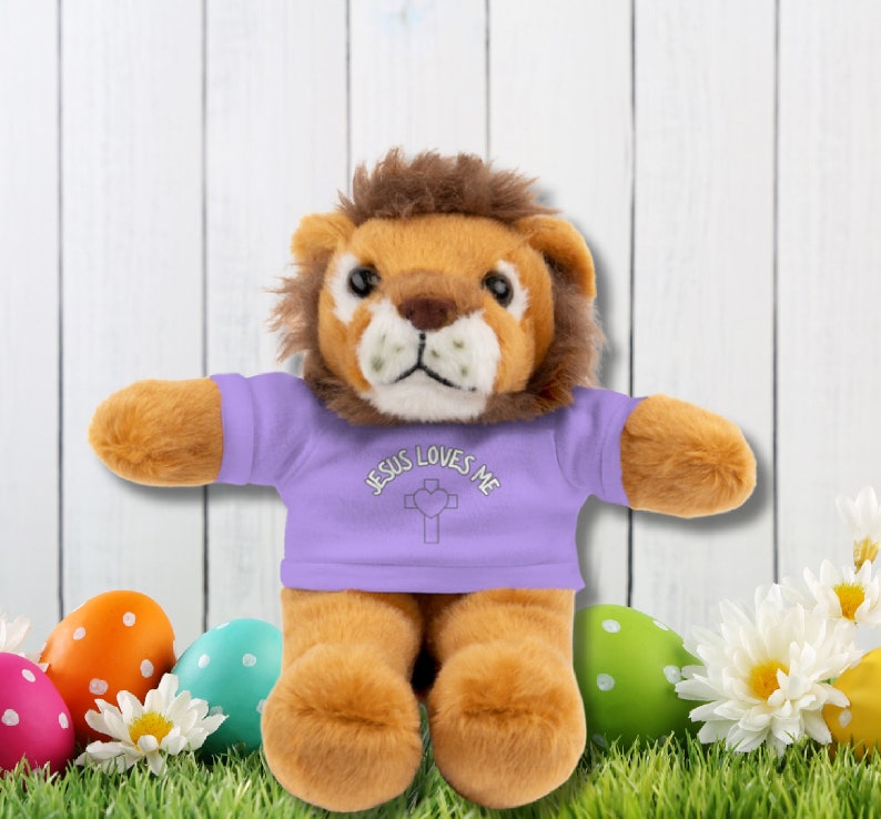 Stuffed Animal for Kids Jesus Loves Me Plush Stuffed Toy for Baby ...
